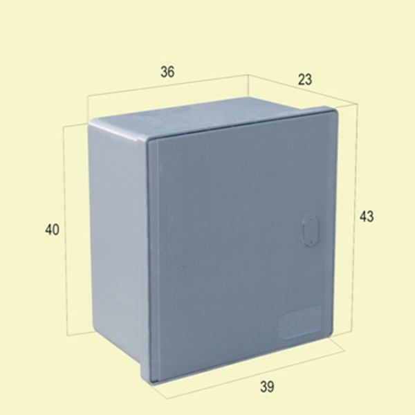 Celbo 284043 porta contatore x 2 misuratore enel c/serratura yale
