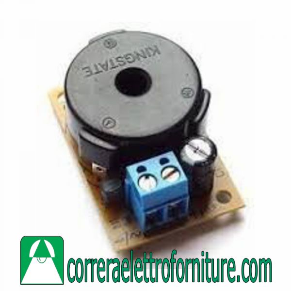 URMET 9854/56 Ronzatore buzzer universale 12VAC